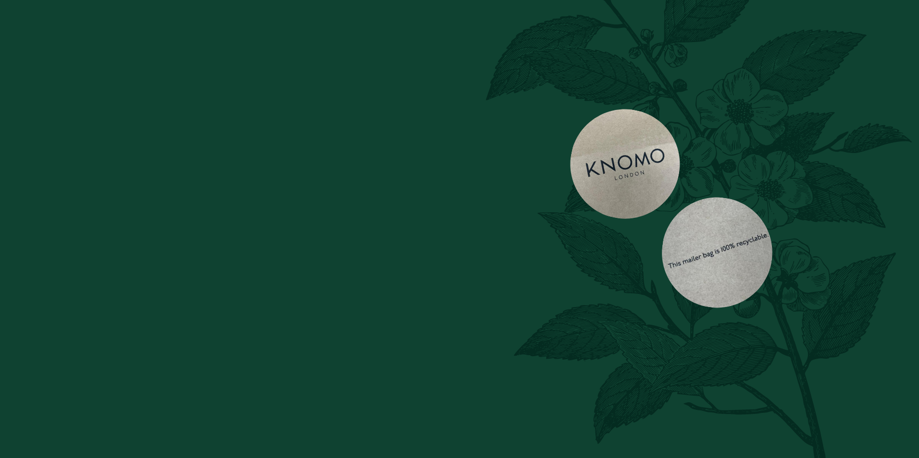 The New KNOMO Fully Recyclable Packaging - KNOMO