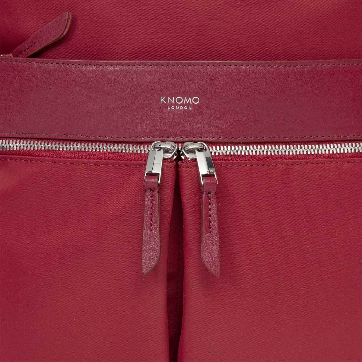 Cherry Red Beauchamp 14" Laptop Backpack | KNOMO London - KNOMO