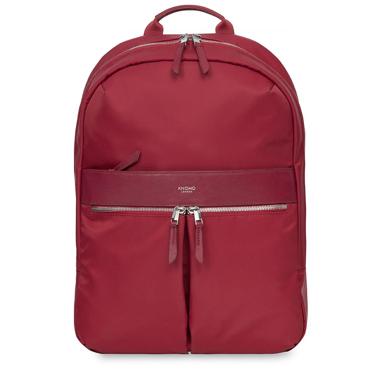 Cherry Red Beauchamp 14" Laptop Backpack | KNOMO London - KNOMO